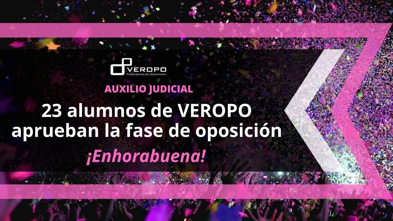 Listado de aprobados de la fase de oposición de Auxilio Judicial Listado de aprobados de la fase de oposición de Auxilio Judicial