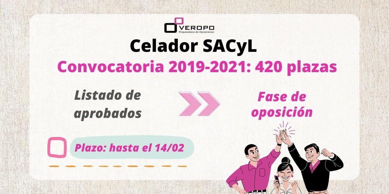 Listado de aprobados de la fase de oposición de Celador SACyL Listado de aprobados de la fase de oposición de Celador SACyL
